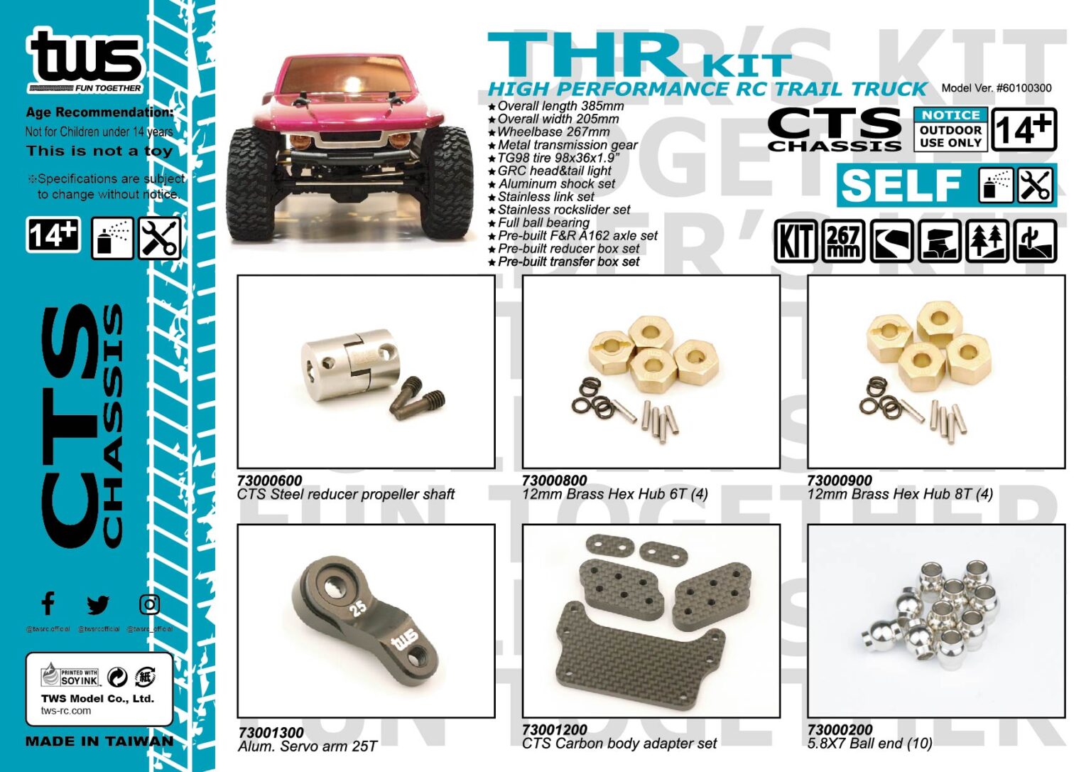 THR kit (CTS chassis) - tws RC