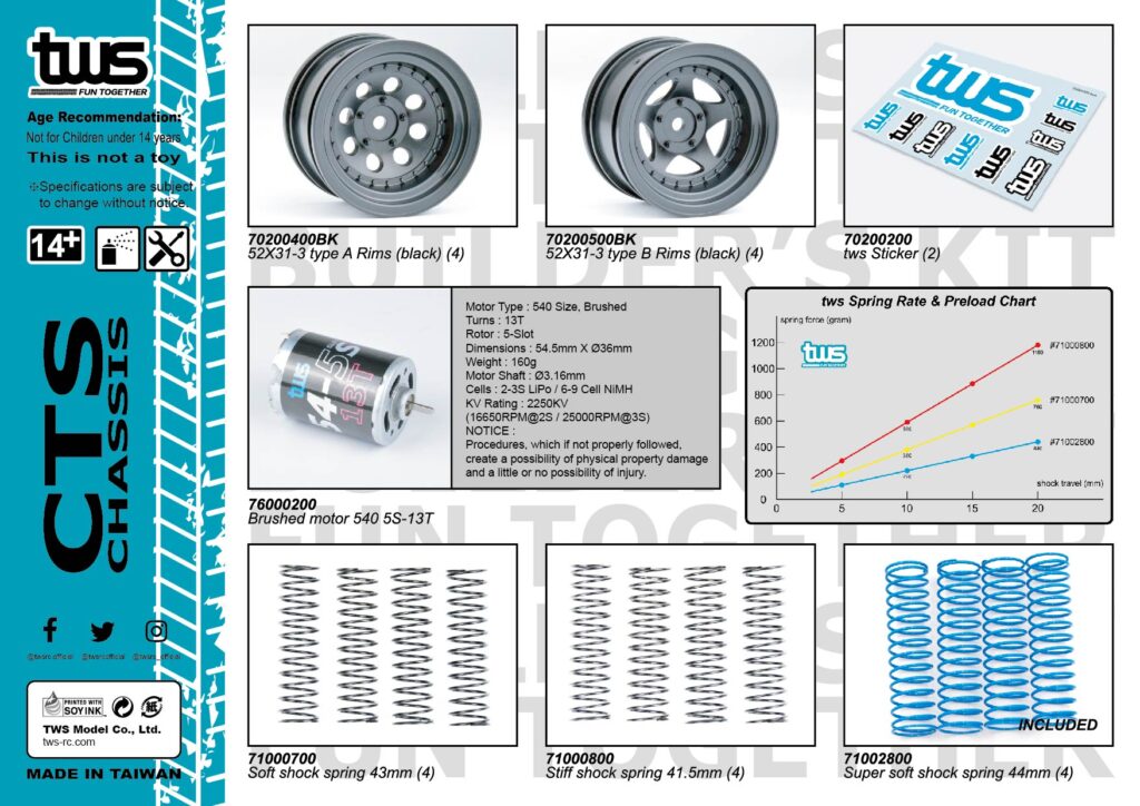 CTS chassis kit Advanced Ver. - tws RC